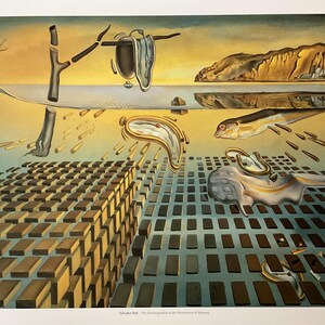 Salvador Dalì the Disintegration of the Persistence of Memory Limited ...