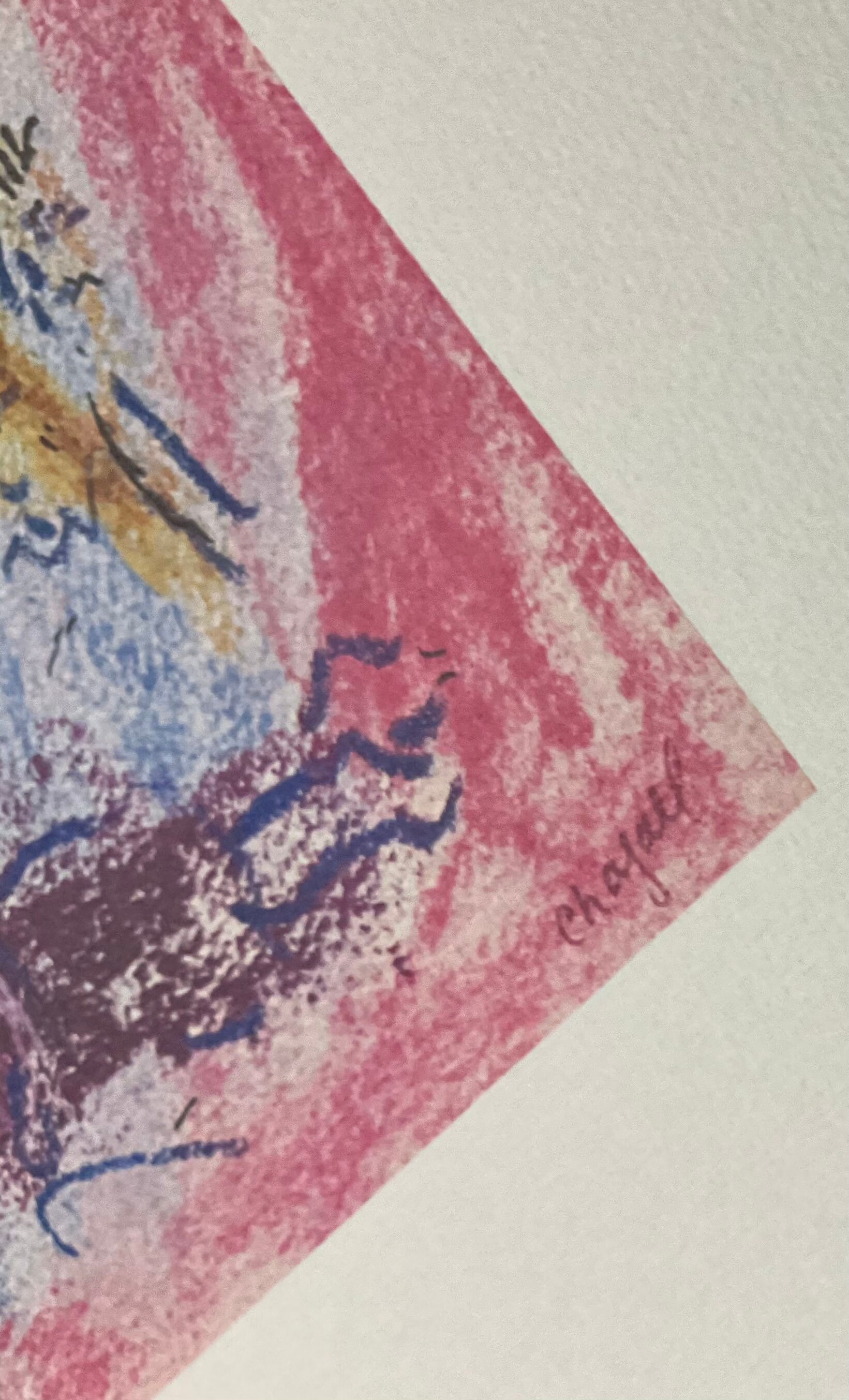 Marc Chagall Le Songe De Jacob Lithograph 52x37 Cm Limited - Etsy