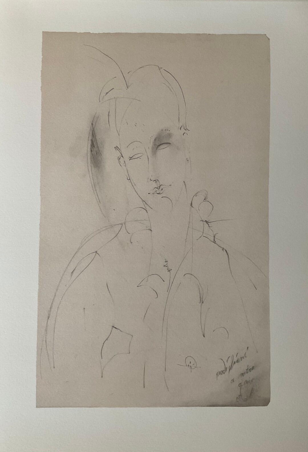 Amedeo Modigliani - Lunia - Lithograph 52x37 Cm Limited Edition, With ...