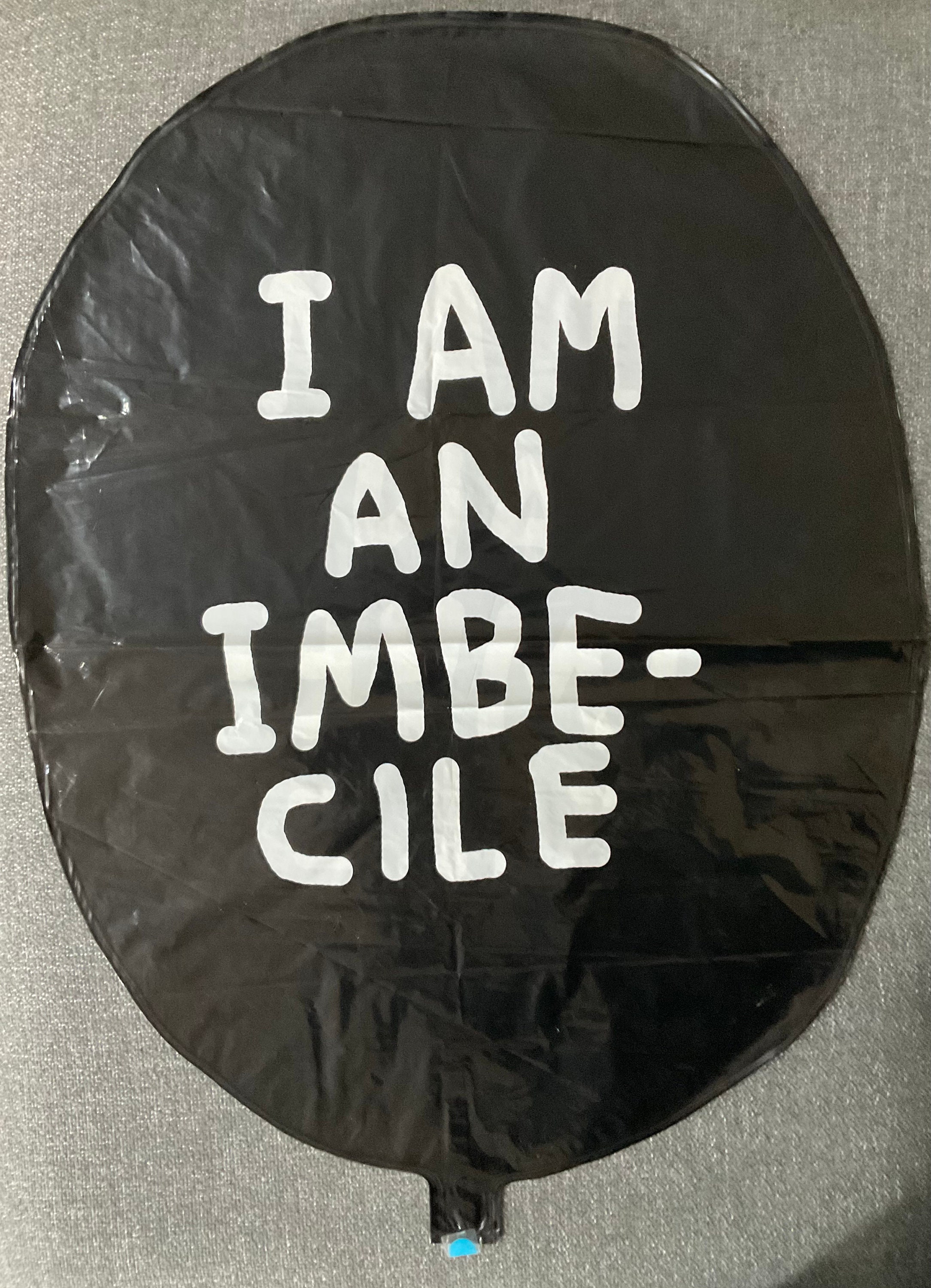 Banksy I Am an Imbecile Rare Balloon Work Cm 73x57 - Etsy
