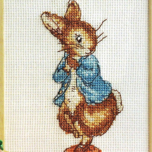 Peter Rabbit Counted Cross Stitch Pattern - Etsy