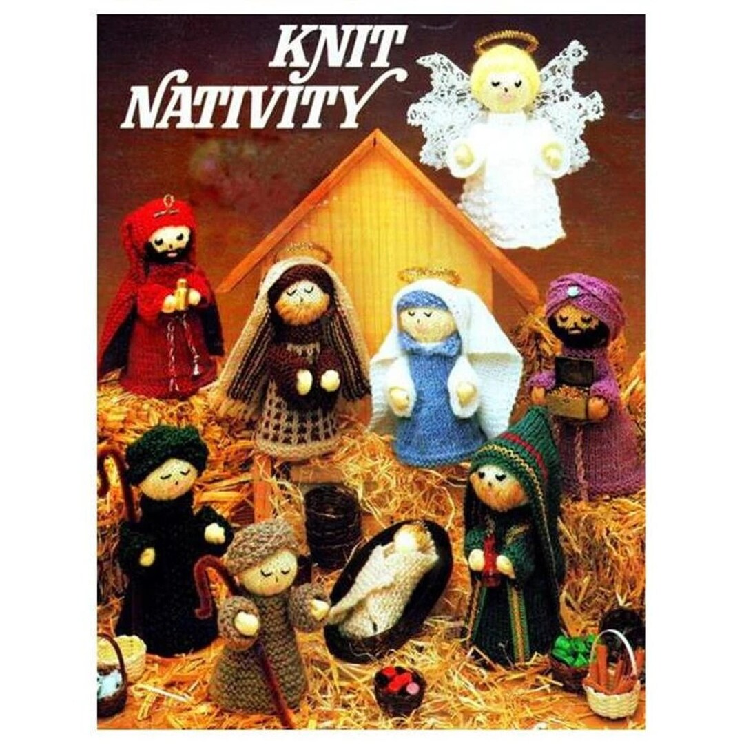 Knit Nativity Set PDF Pattern - Etsy