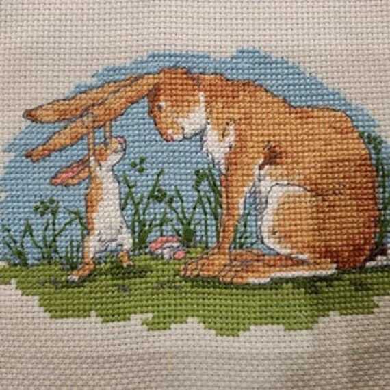 Counted Cross Stitch Bunny Pattern Pdf - Etsy