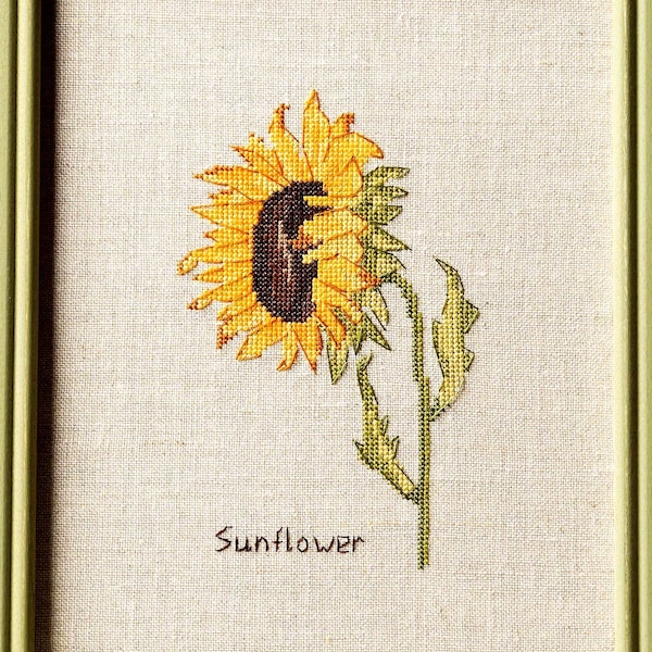 Sun Cross Stitch - Etsy