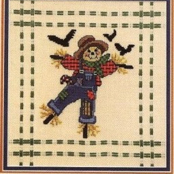 Scarecrow Counted Cross Stitch - Etsy