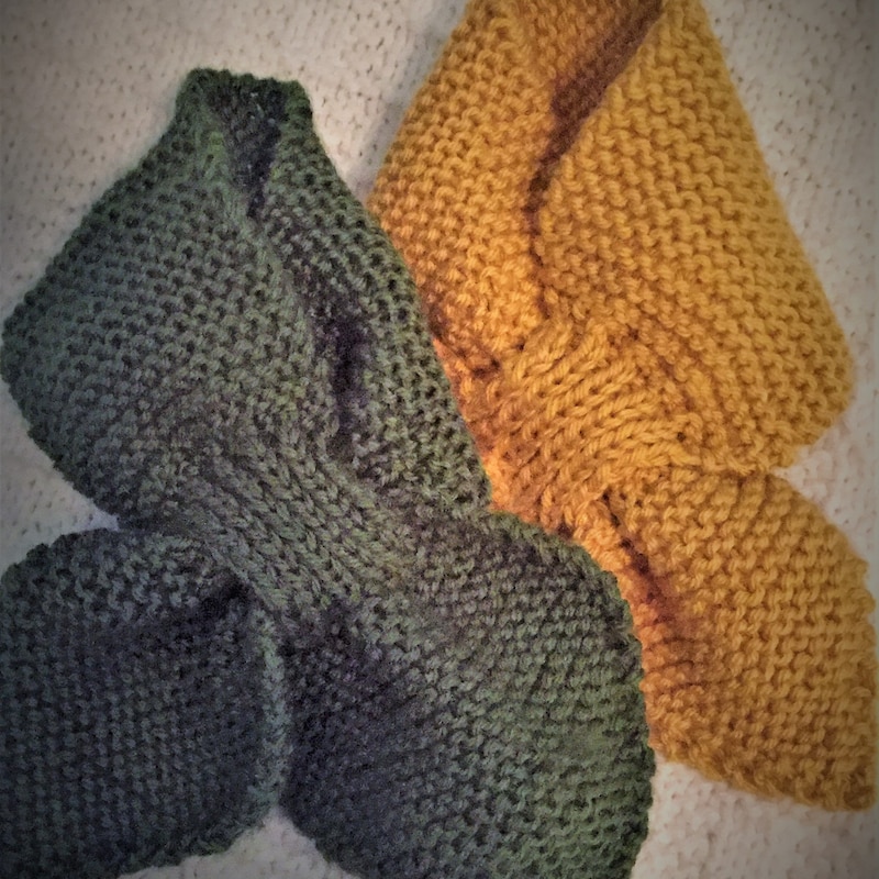 Knit Kid Scarf Pattern - Etsy