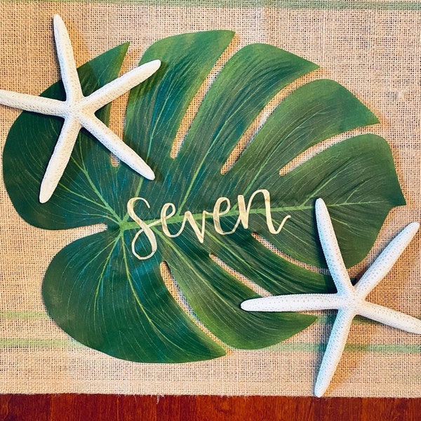 Nautical Table Numbers - Etsy