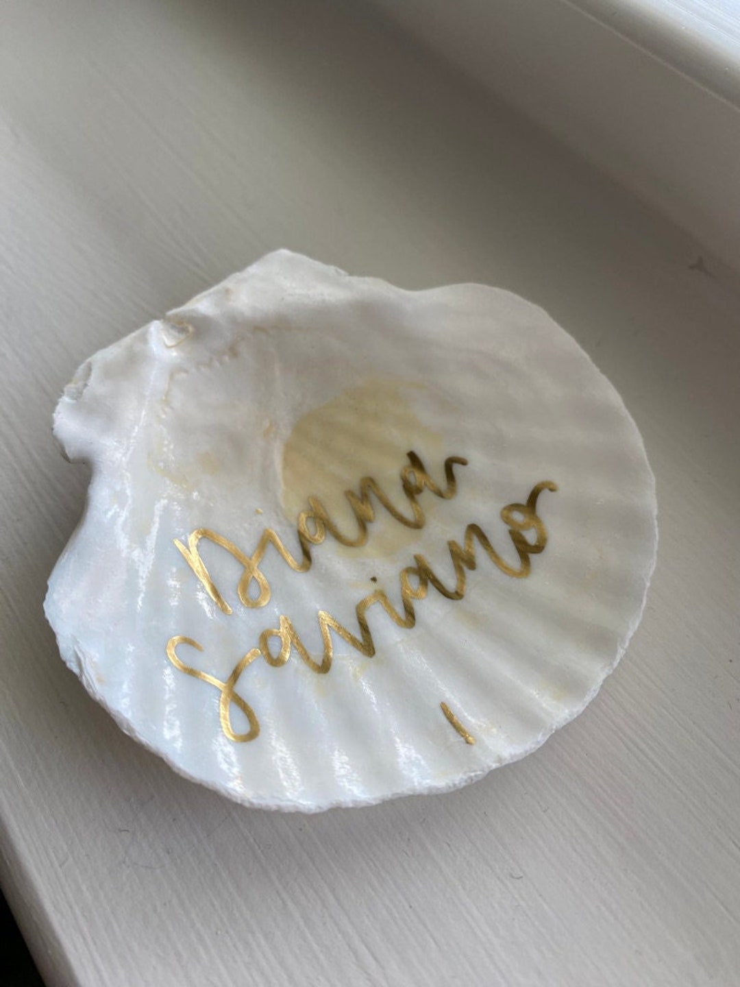 First & Last Name Wedding Personalized Table Name Plates Place Cards ...