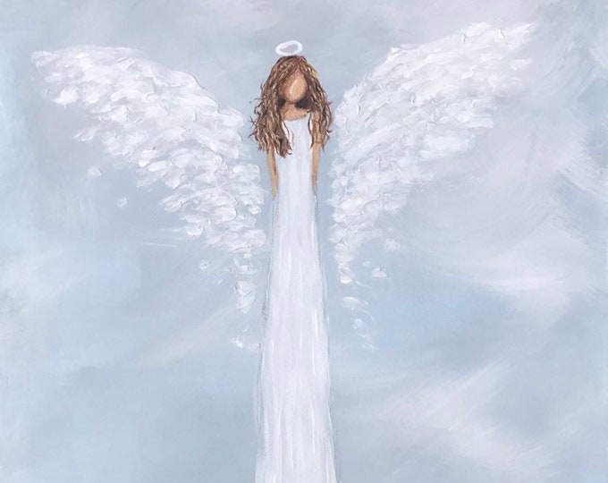 Angel Print of Original Angel Artwork - Etsy