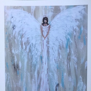 Angel Poster Print of Original Artwork - Etsy