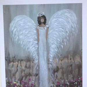 Angel Poster Print of Original Artwork - Etsy