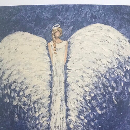 Angel Print From Original Artwork - Etsy