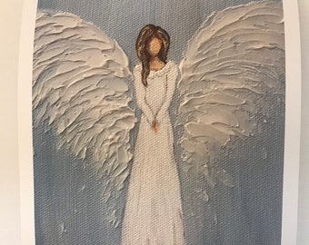 Angel Print of Original Angel Artwork - Etsy