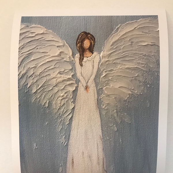 Angel Print - Etsy