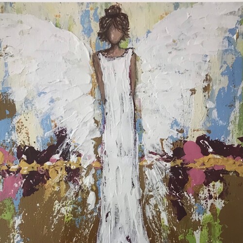 Angel Print From Original Artwork - Etsy