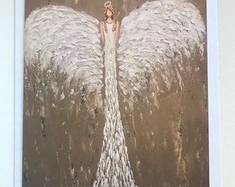 Angel Poster Print of original artwork | Etsy