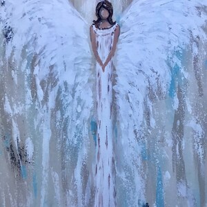Angel Poster Print of Original Artwork - Etsy