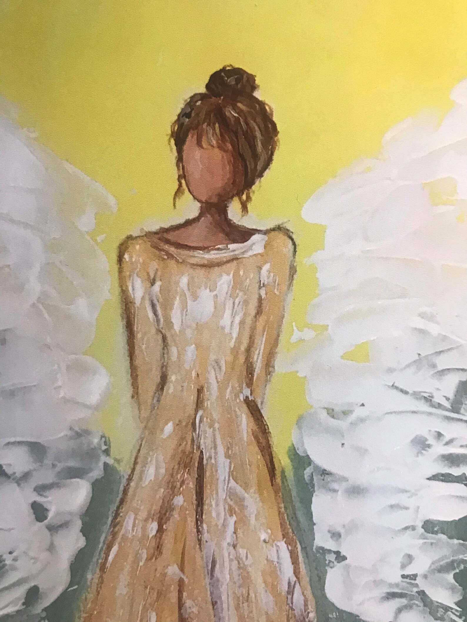 Angel Print From Original Artwork - Etsy