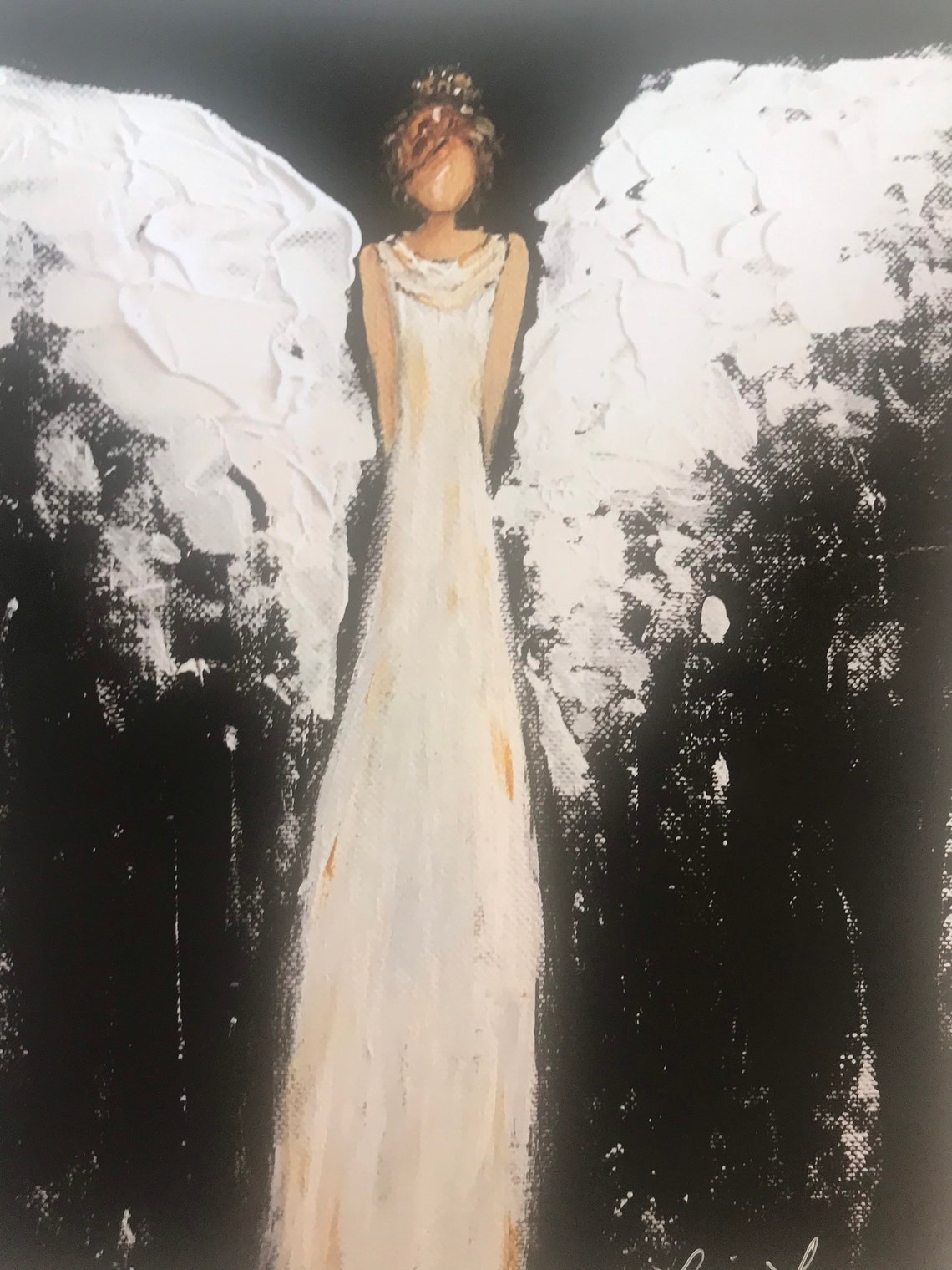 Angel Print From Original Artwork | Etsy
