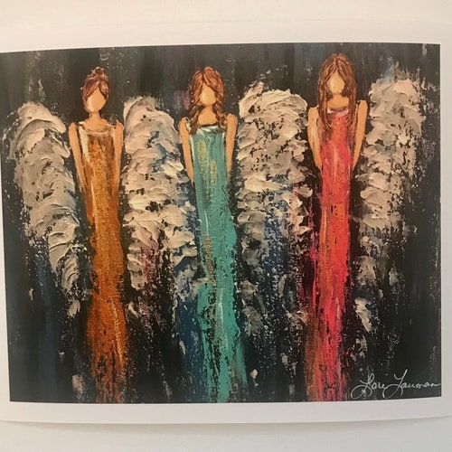 Angel Print of Original Angel Artwork - Etsy