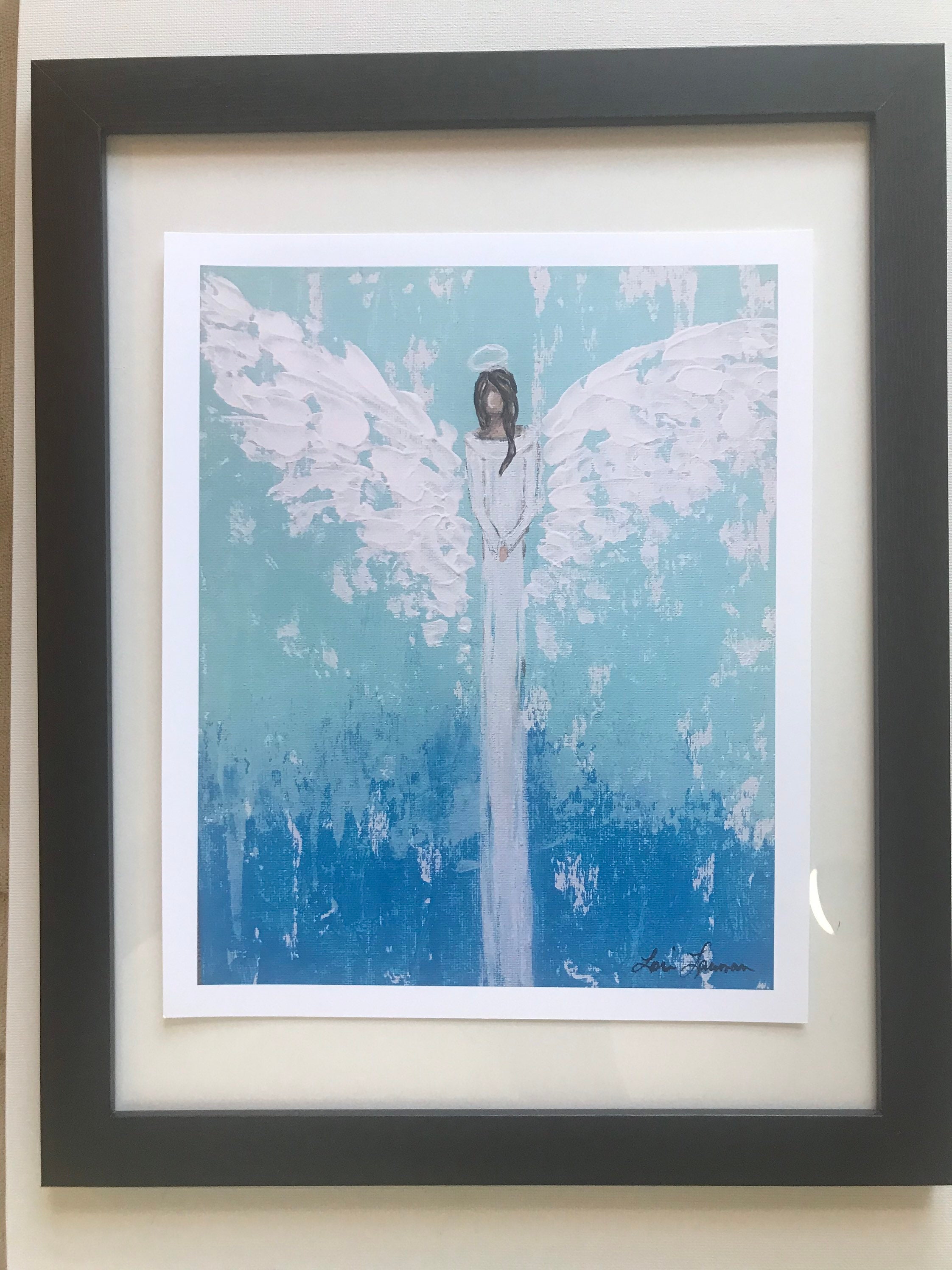 Angel Print of original angel artwork | Etsy