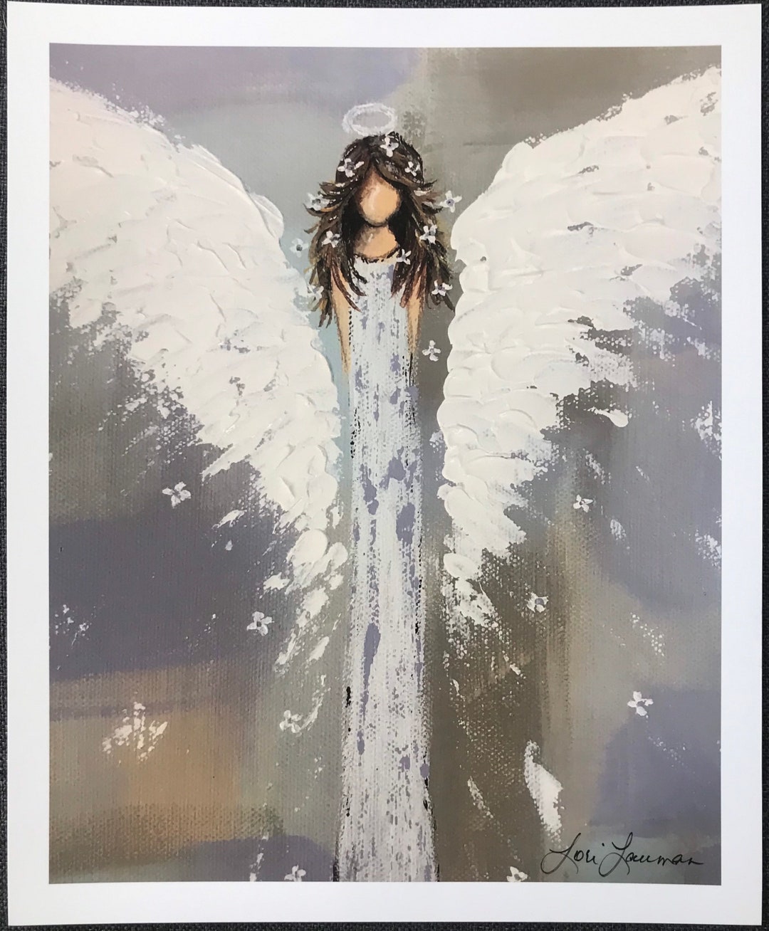 Angel Print From Original Artwork - Etsy