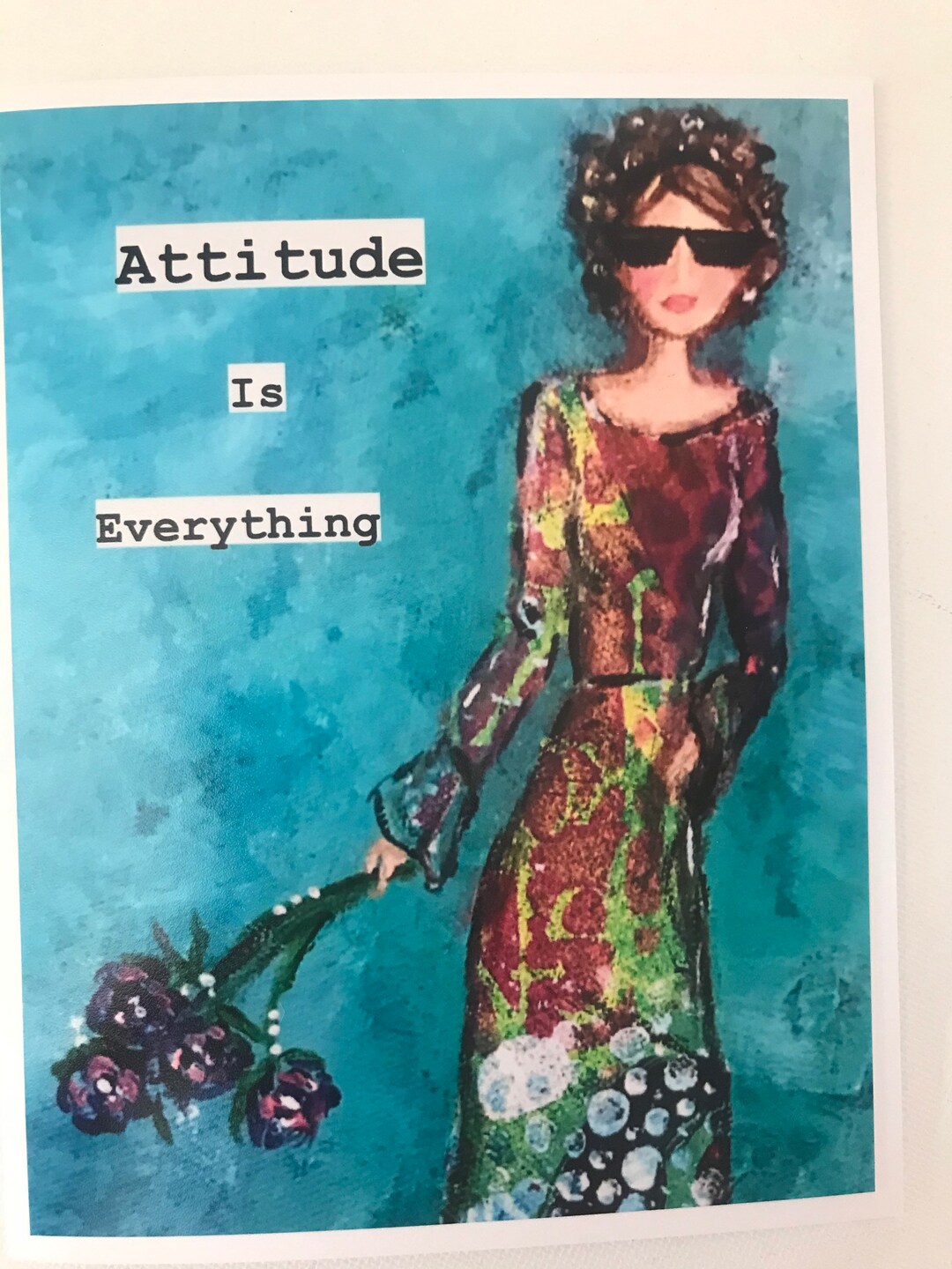 Quirky and Encouraging Note Card for Her - Etsy