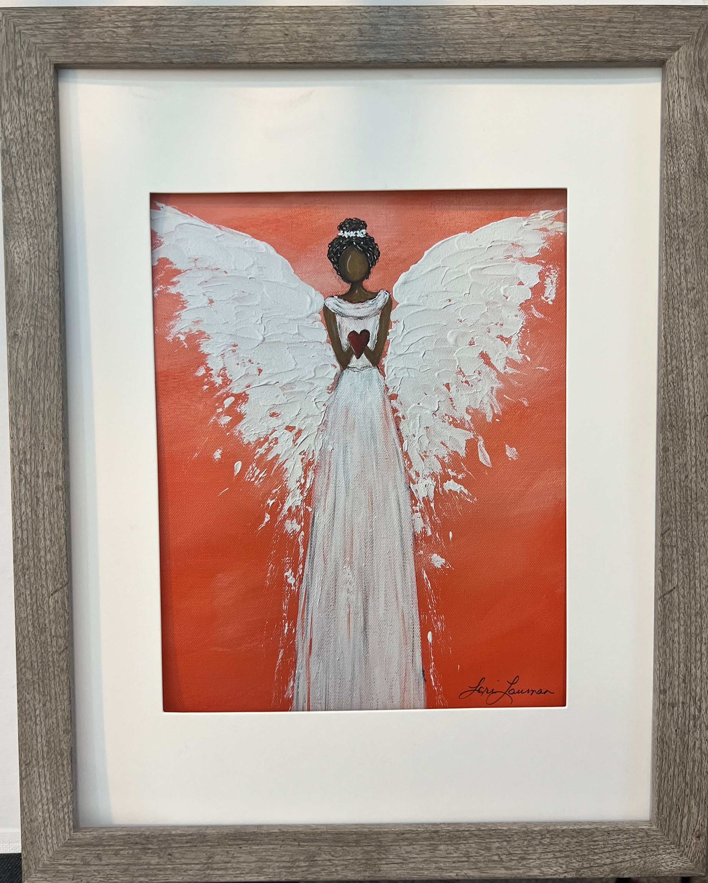 African American Guardian Angel Print - Etsy
