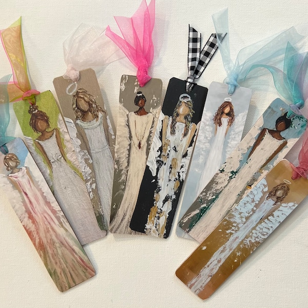 Angel Bookmark - Etsy