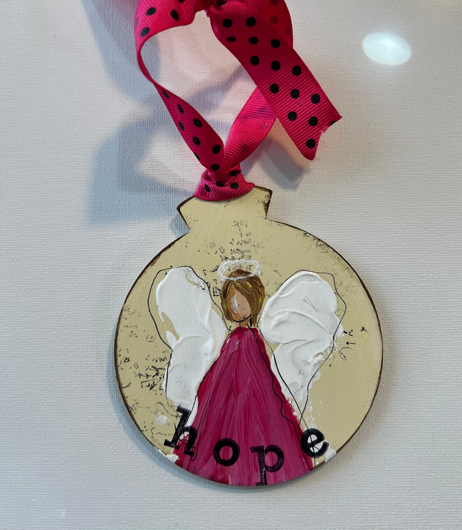 Custom Hope Angel Ornament - Etsy