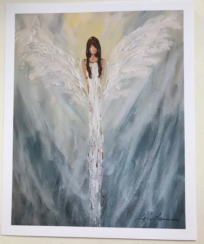 Angel Poster Print of Original Artwork - Etsy