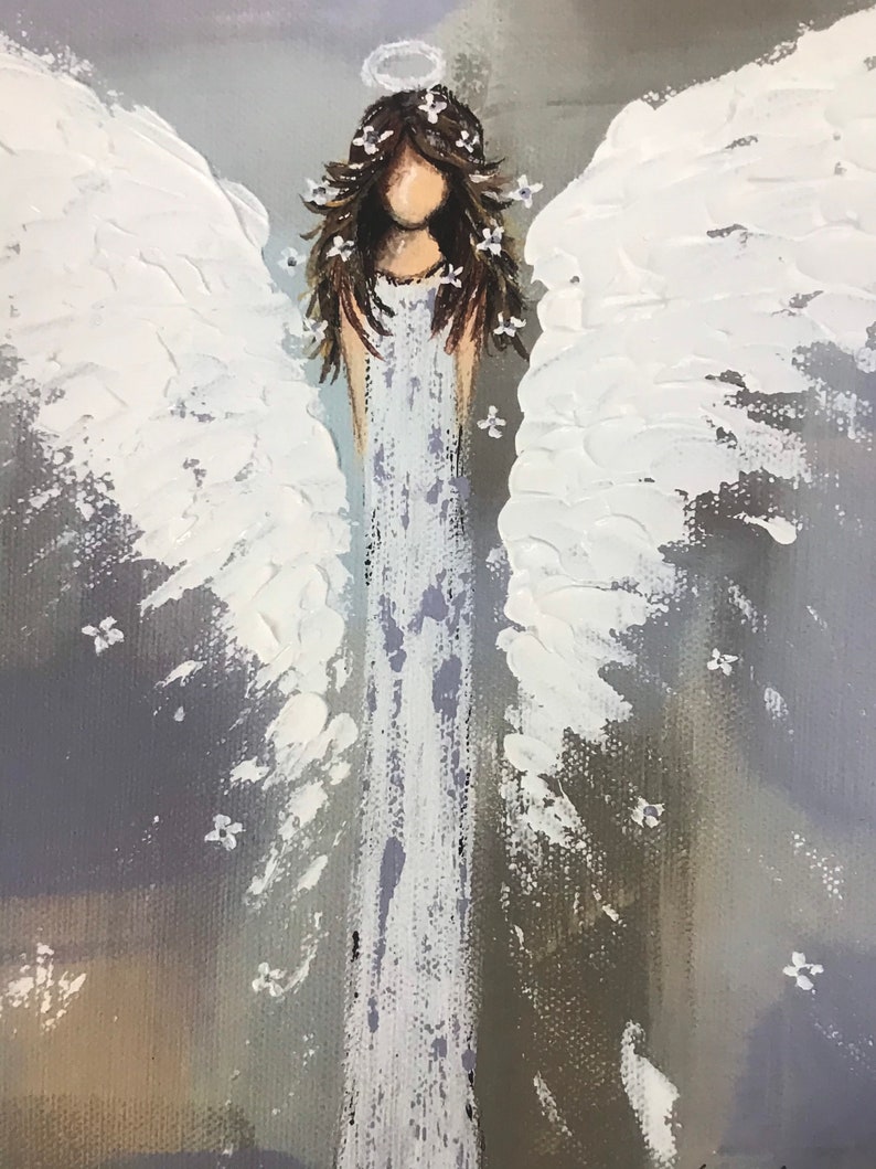 Angel Print From Original Artwork | Etsy