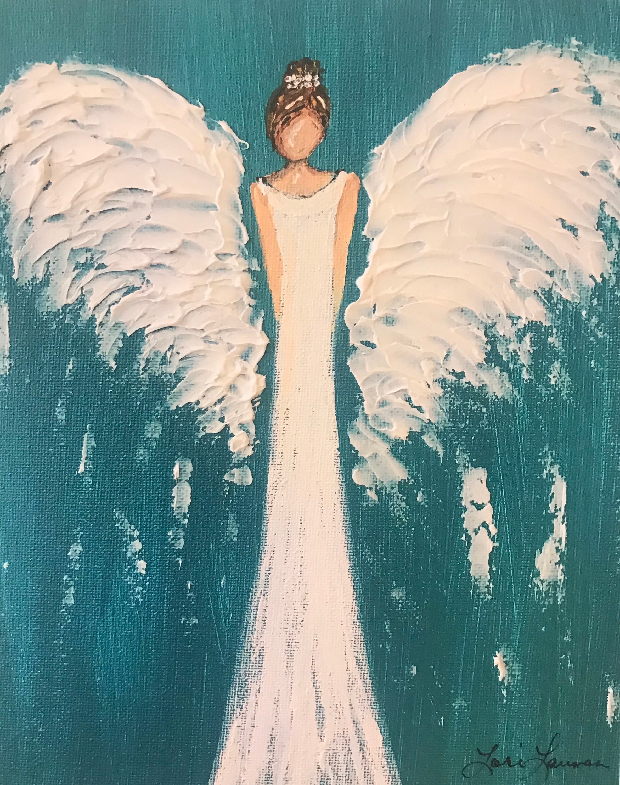 Angel Print of Original Angel Artwork - Etsy