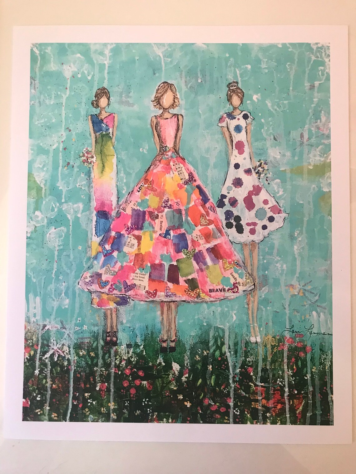 Whimsical and Motivational Poster Print of Original Artwork - Etsy