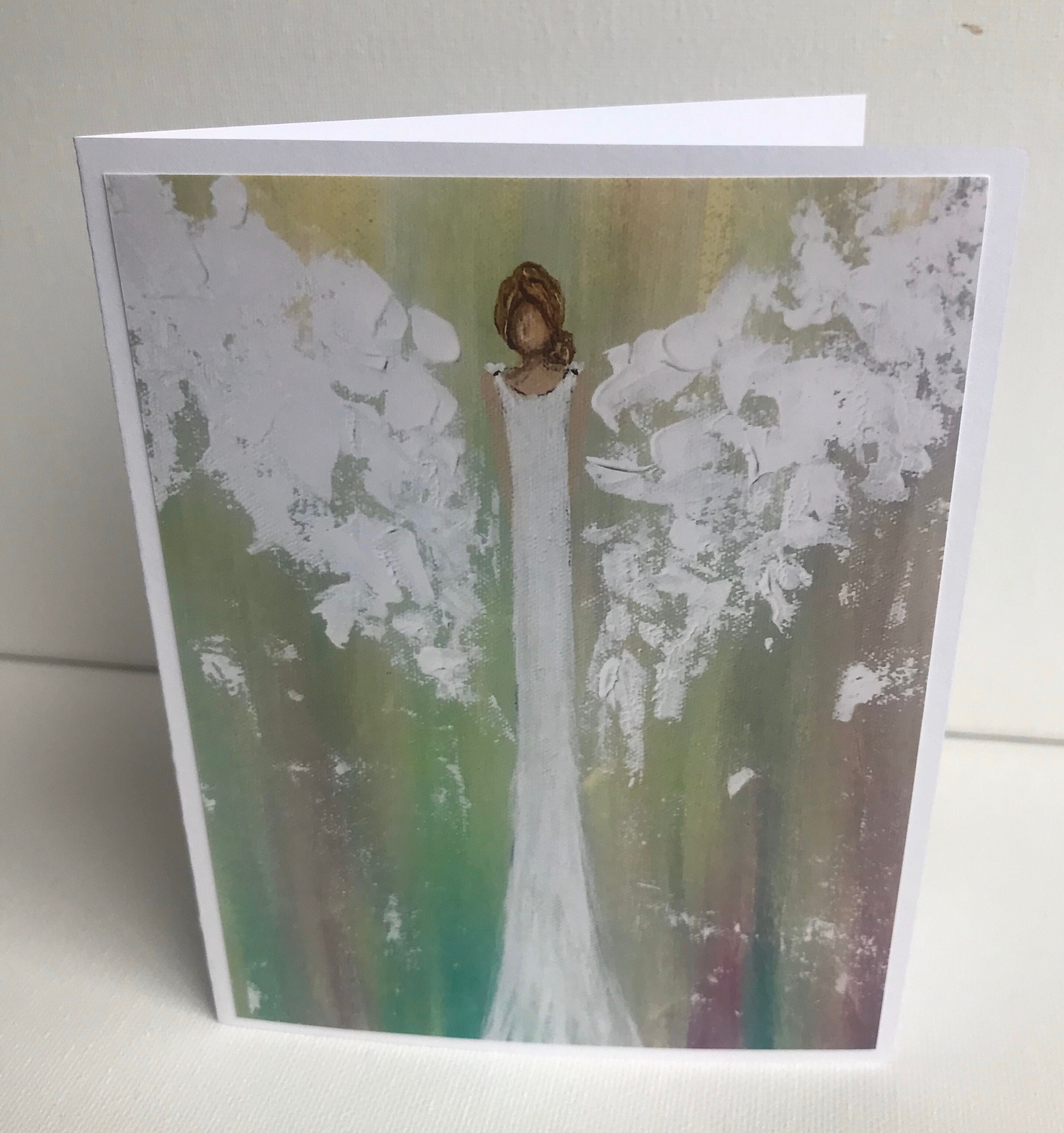Set of Angel Greeting Cards Includes 4 Various Angel Artwork - Etsy