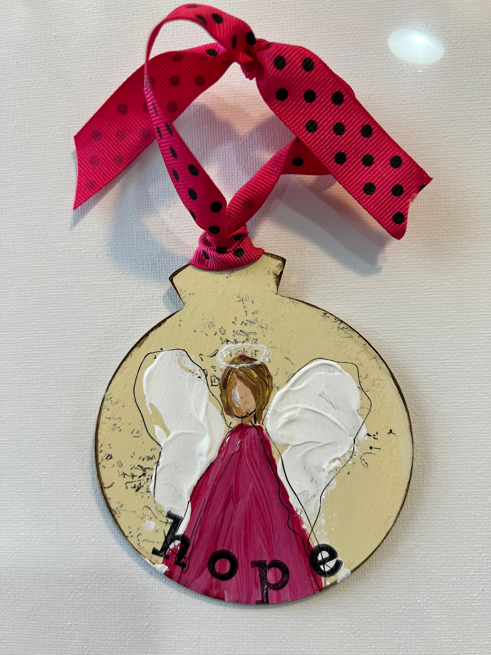 Custom Hope Angel Ornament - Etsy