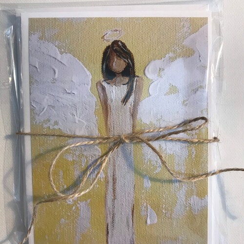 Set of Angel Photo Greeting Cards - Etsy