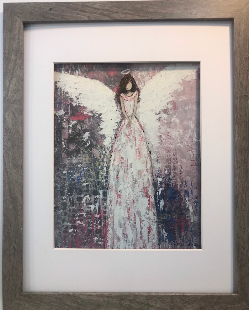 Angel Print of Original Angel Artwork - Etsy