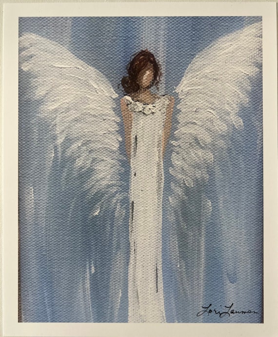 Angel Print of Original Angel Artwork - Etsy