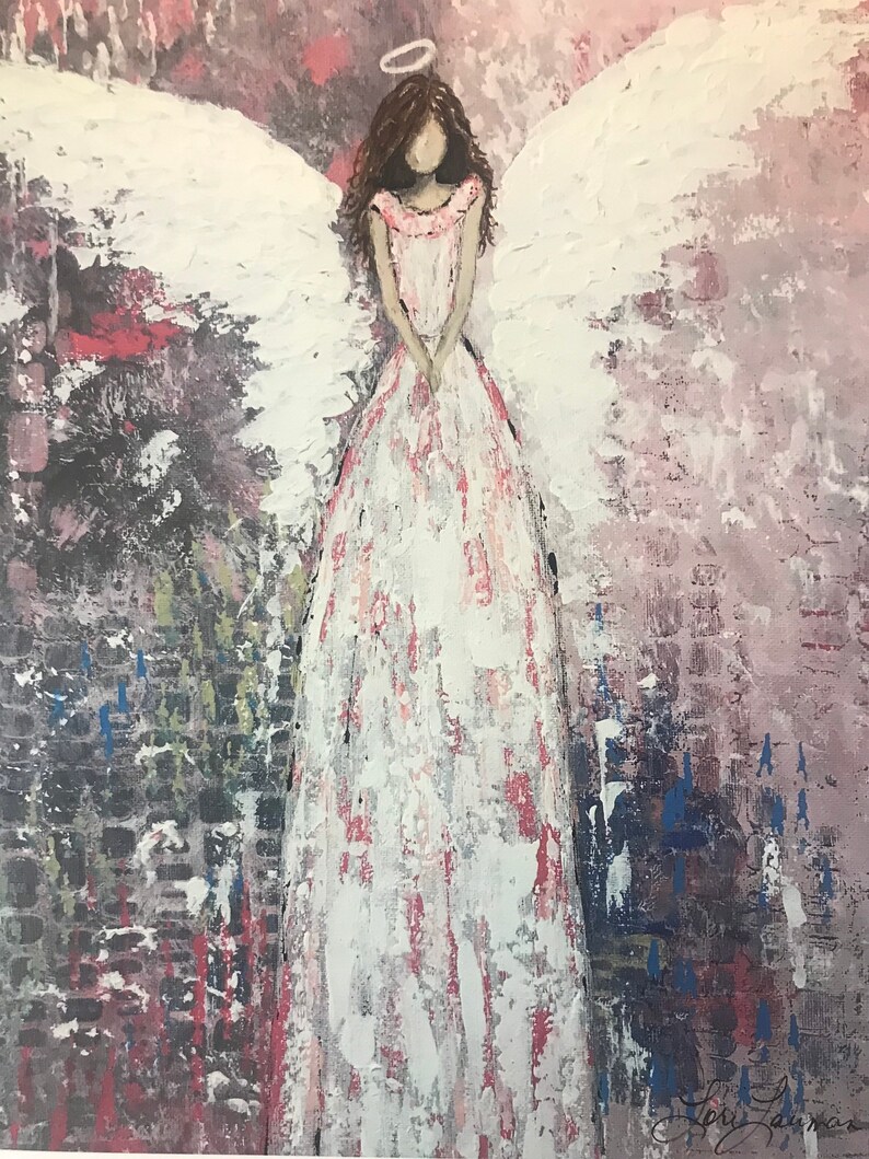 Angel Print of Original Angel Artwork - Etsy