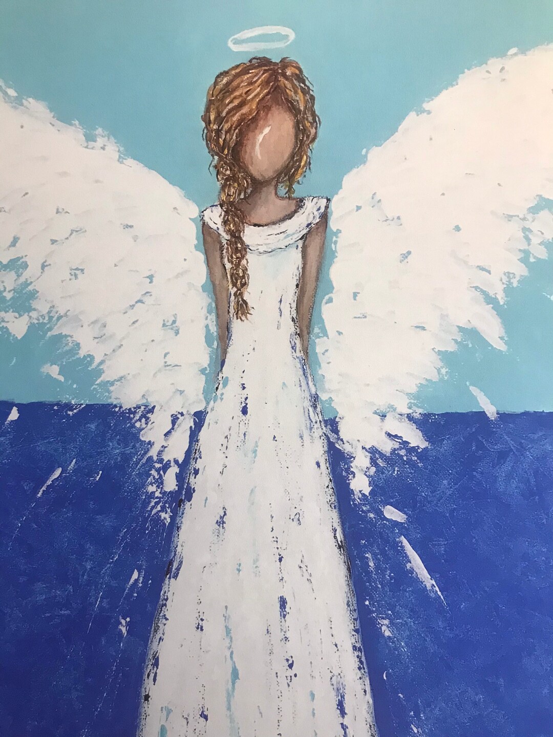 Angel Print From Original Artwork - Etsy
