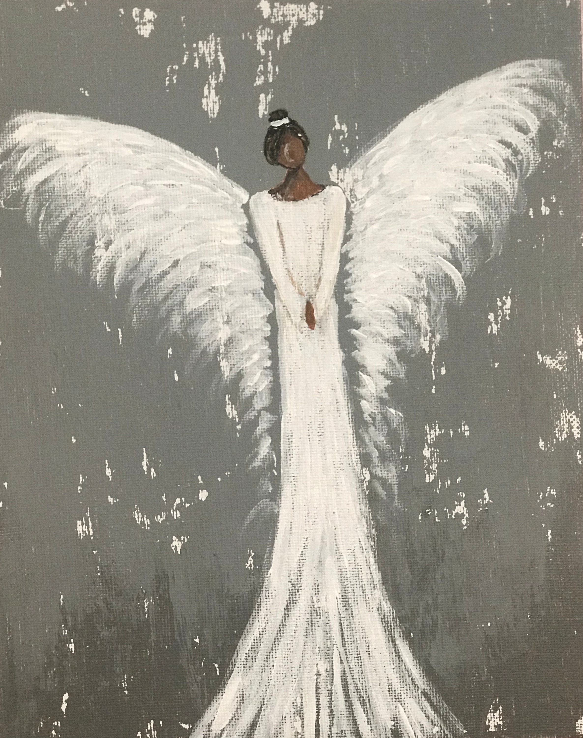 African American Angel Paintings