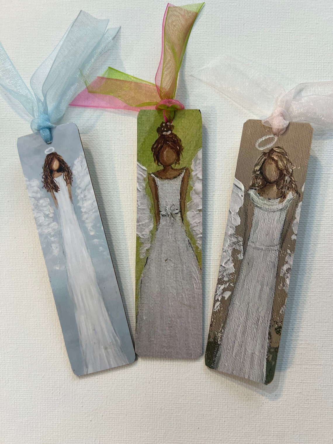 Angel Bookmarks Set of 4 - Etsy
