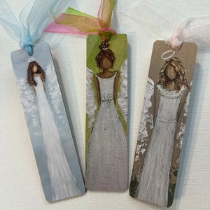 Angel Bookmarks - Set of 4 - Etsy