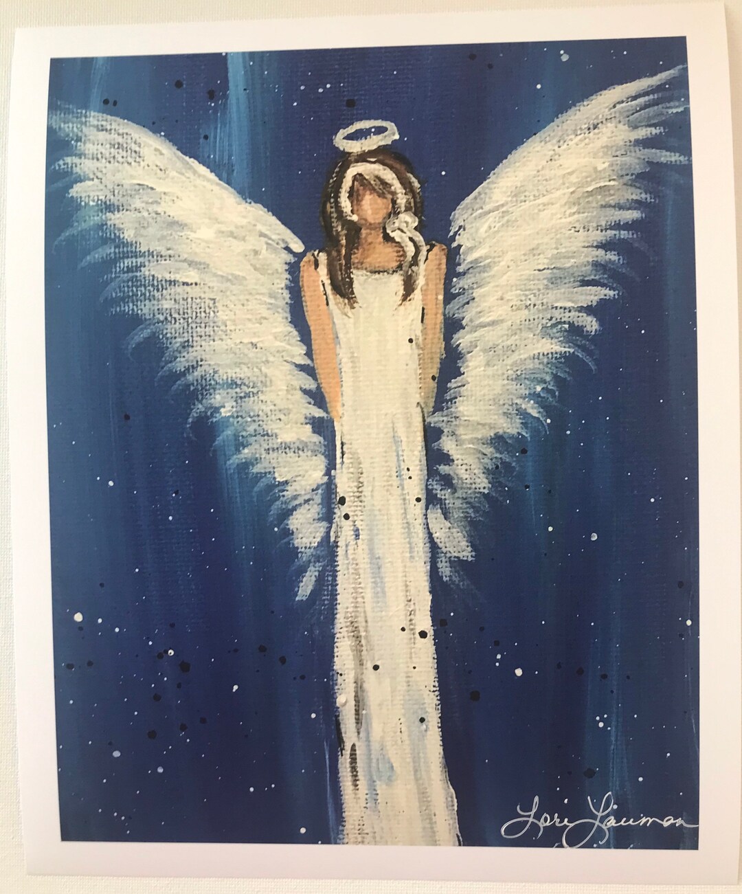 Angel Print From Original Artwork - Etsy