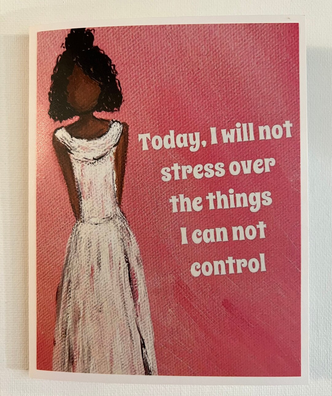 African American Angel Note Card Made From Original Angel Painting With ...