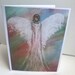 Colorful Angel Greeting Card Made From Original Angel - Etsy