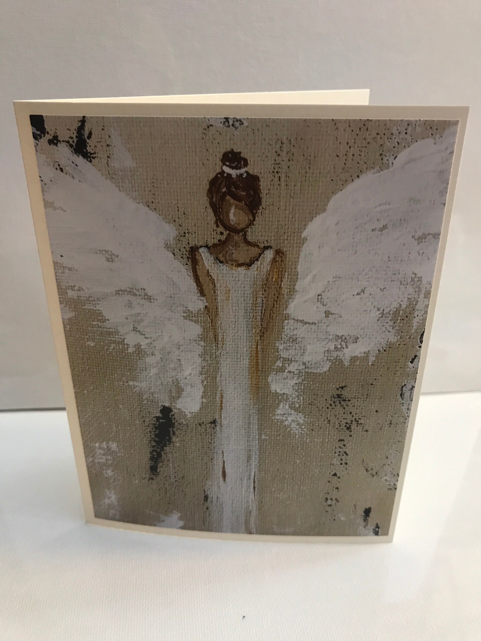 Angel Greeting Card Made From Original Artwork - Etsy
