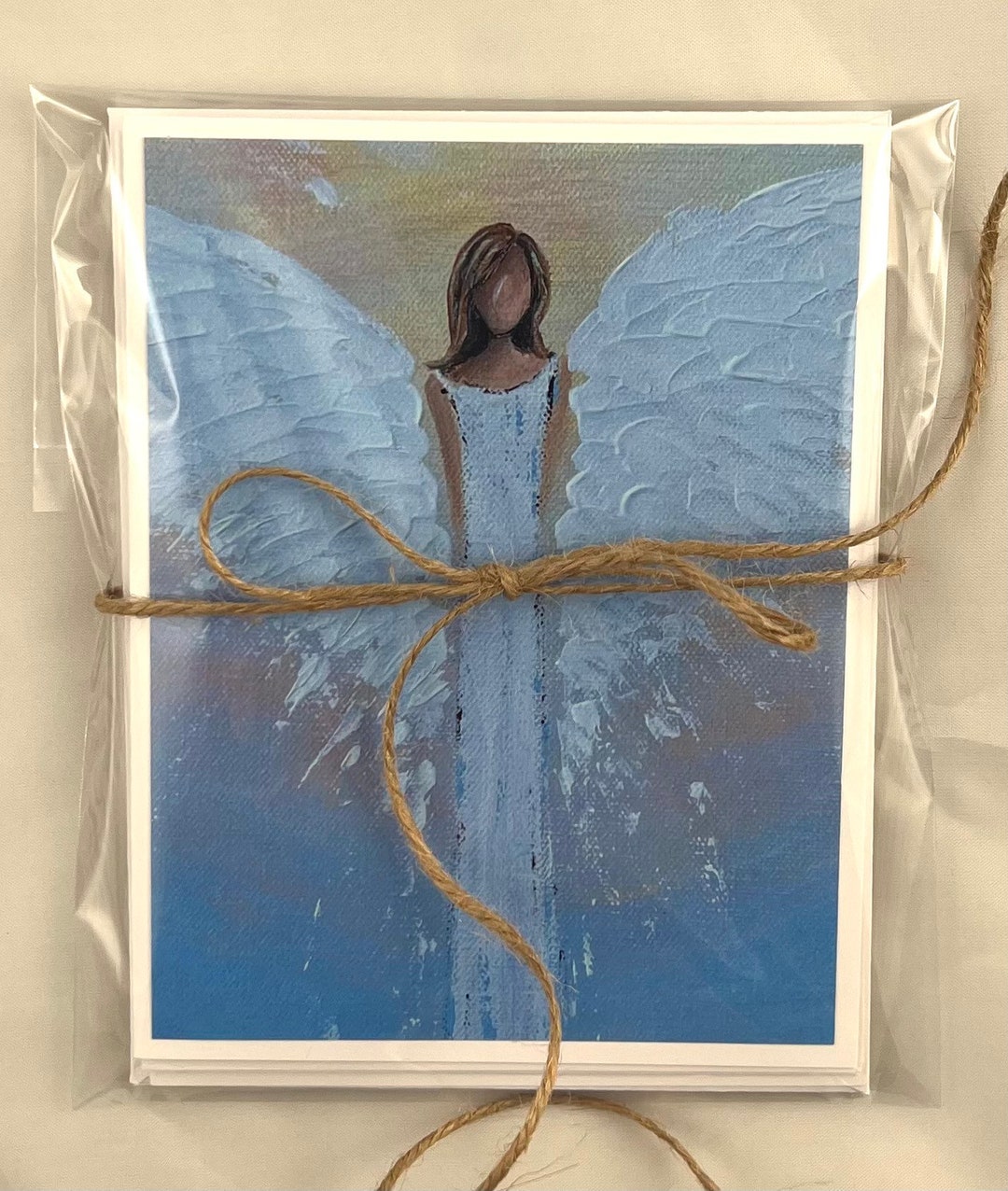 Set of Angel Greeting Cards Includes 4 Various Angel Artwork - Etsy