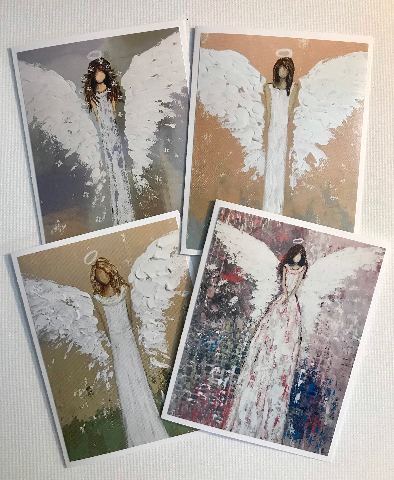 Set of Angel Photo Greeting Cards - Etsy